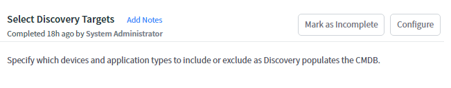 Servicenow Discovery