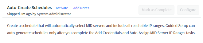 Servicenow Discovery