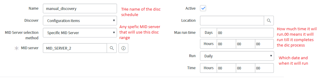 Servicenow Discovery